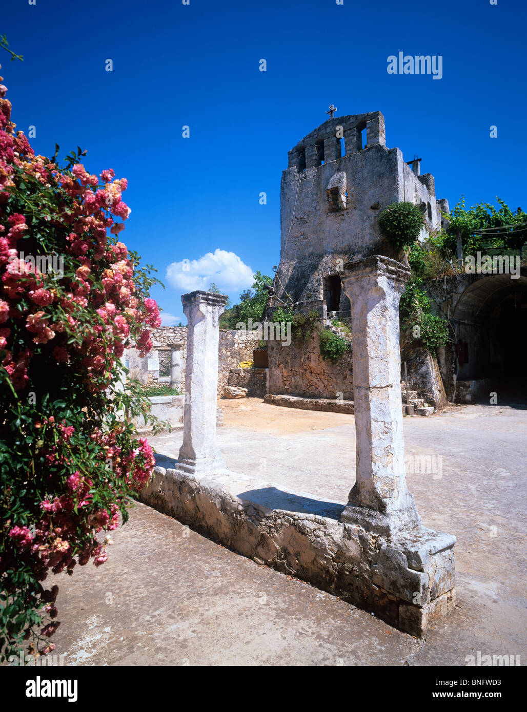 The Monastery of Panagia Anafonitria, dedicated to the Virgin Mary on ...