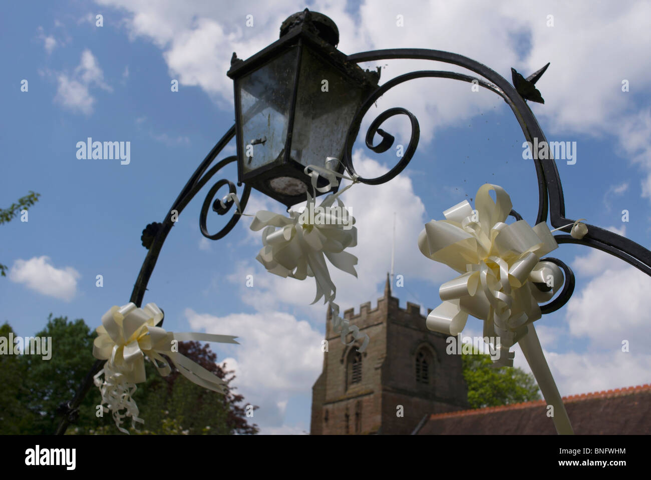 a country village parish church in england - beoley worcestershire ...