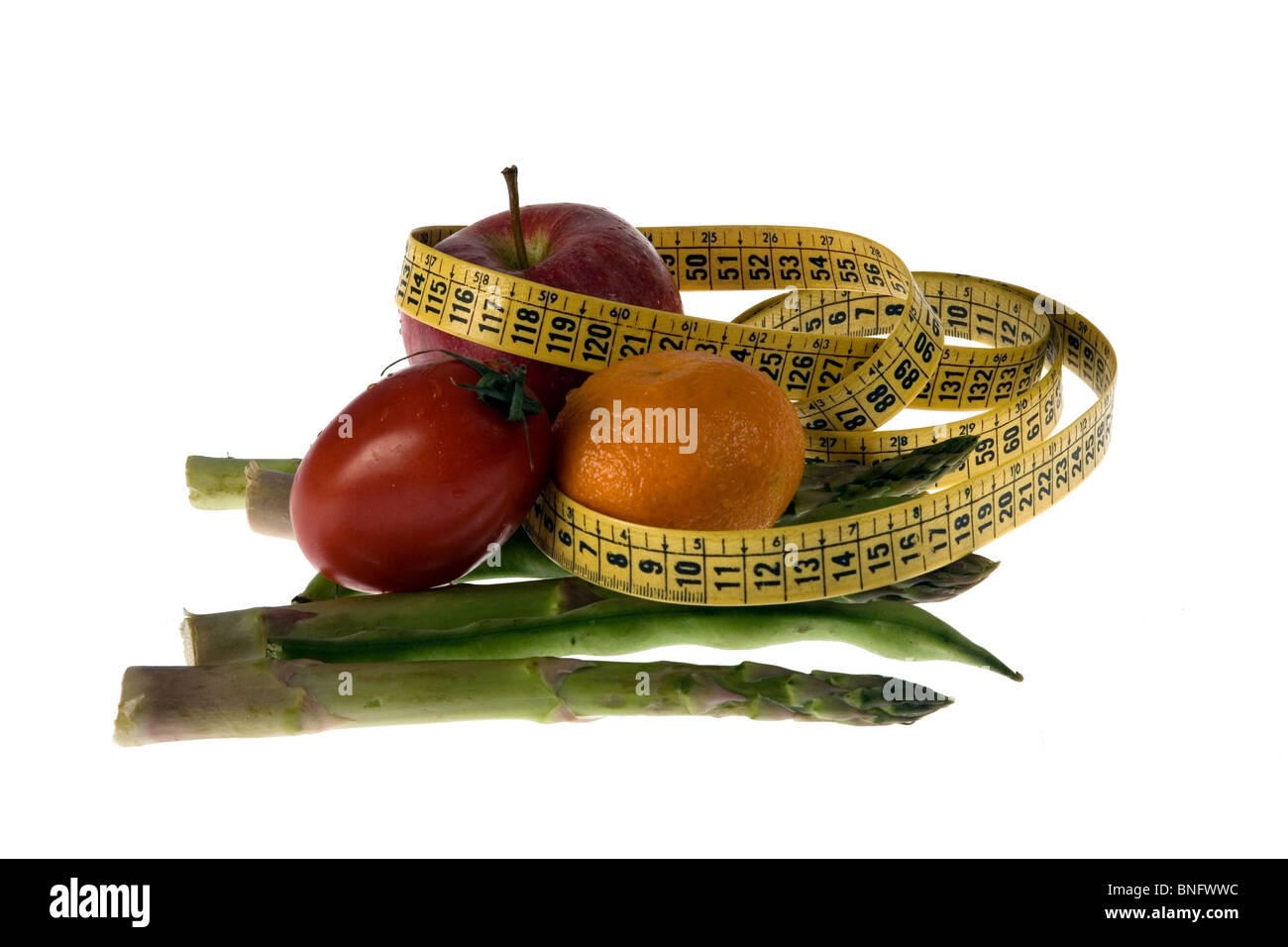Fruits Vegetables Energy Cut Out Stock Images & Pictures - Alamy