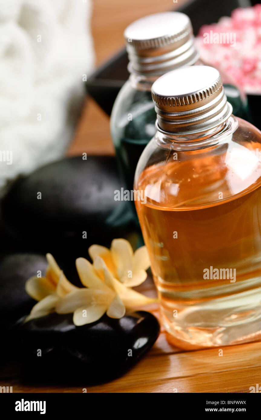 A shoot of various spa tool Stock Photo - Alamy