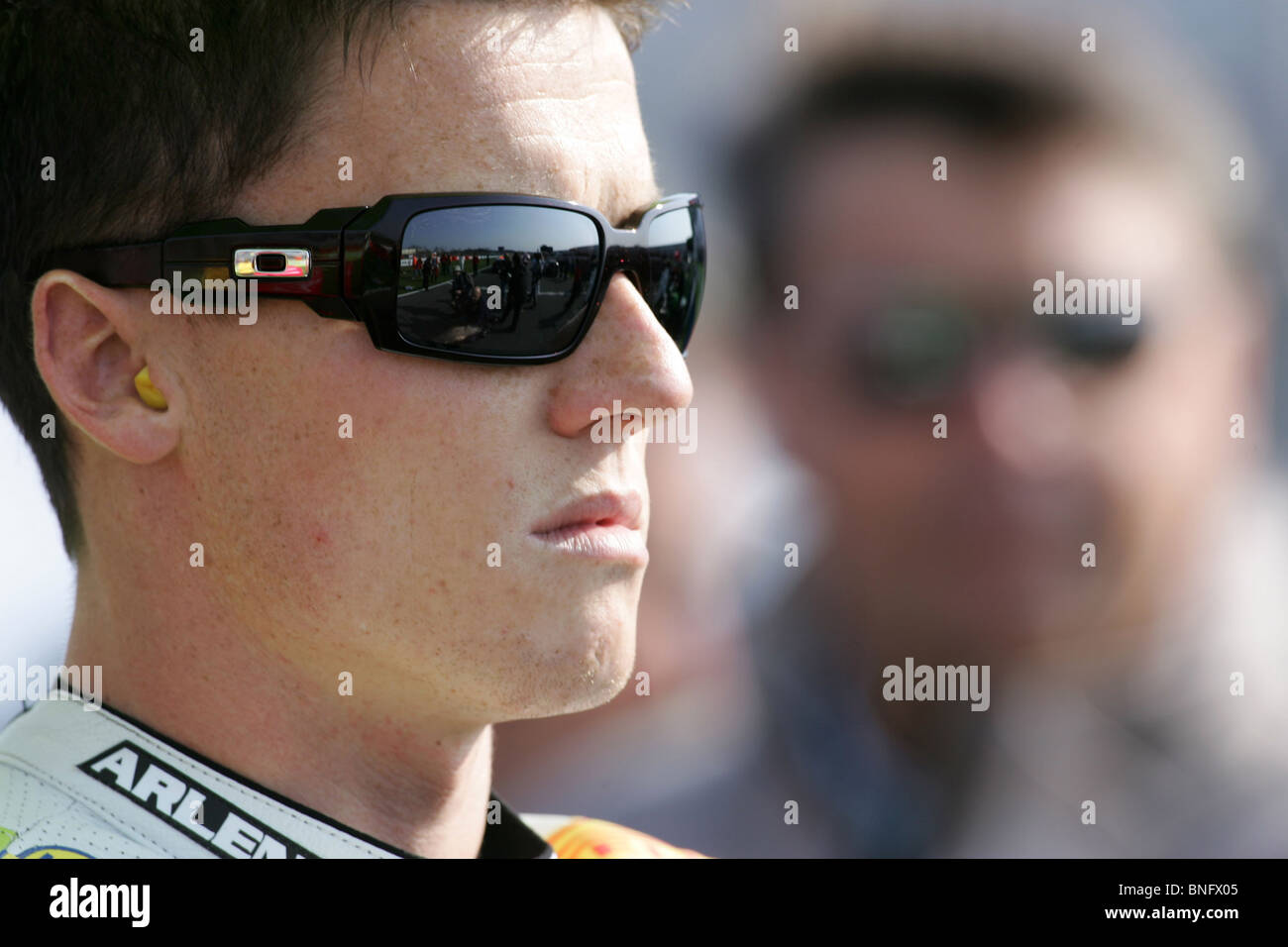 James Toseland, HANNspree Ten Kate Honda and his Manager Roger Burnett ...