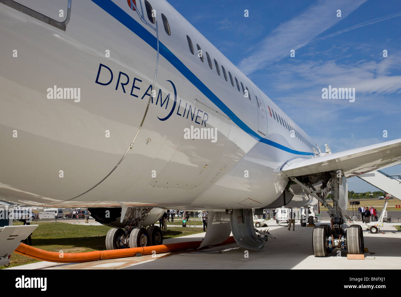 New Boeing 787 dreamliner Stock Photo - Alamy