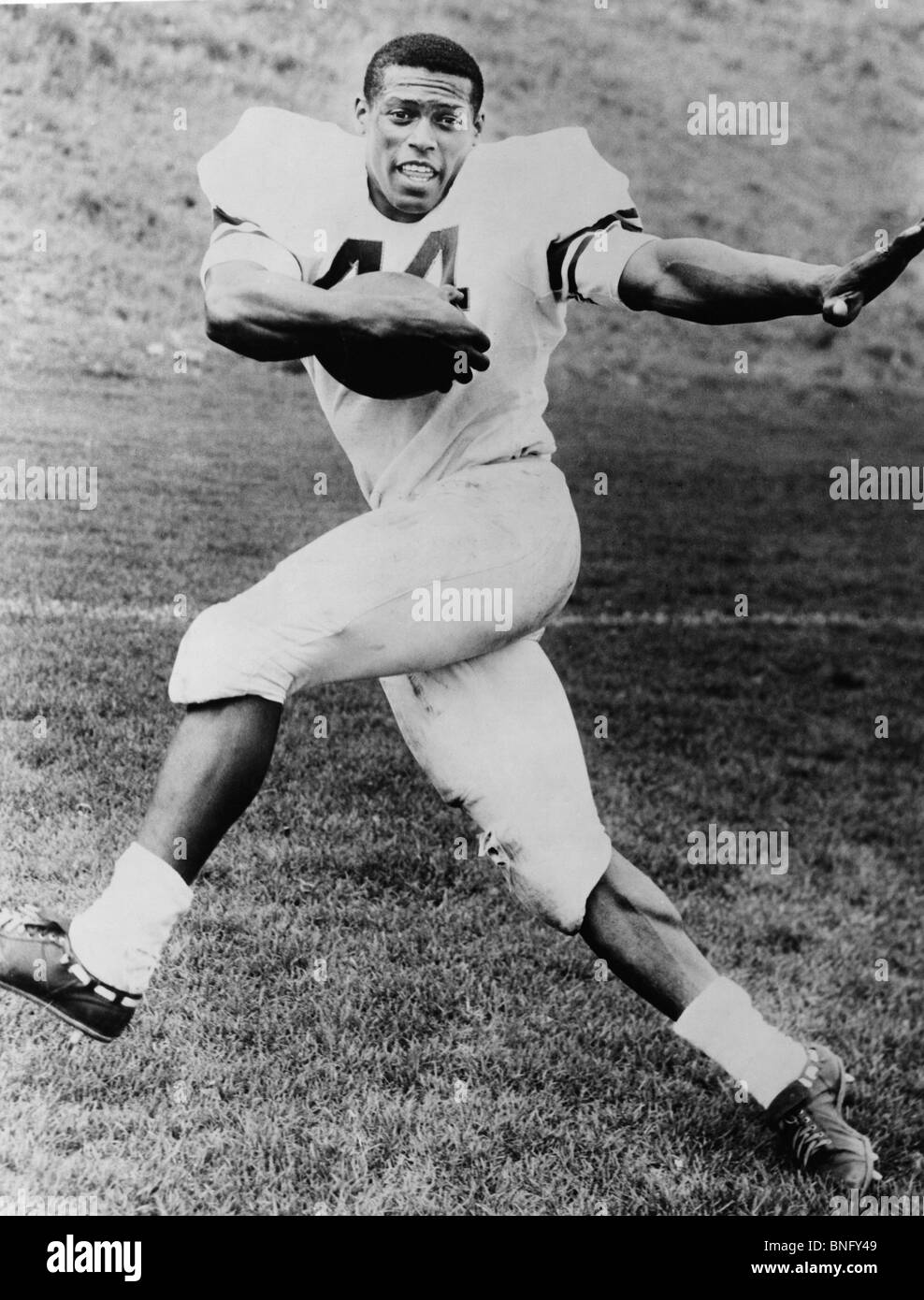 Football player uniform Black and White Stock Photos & Images - Alamy