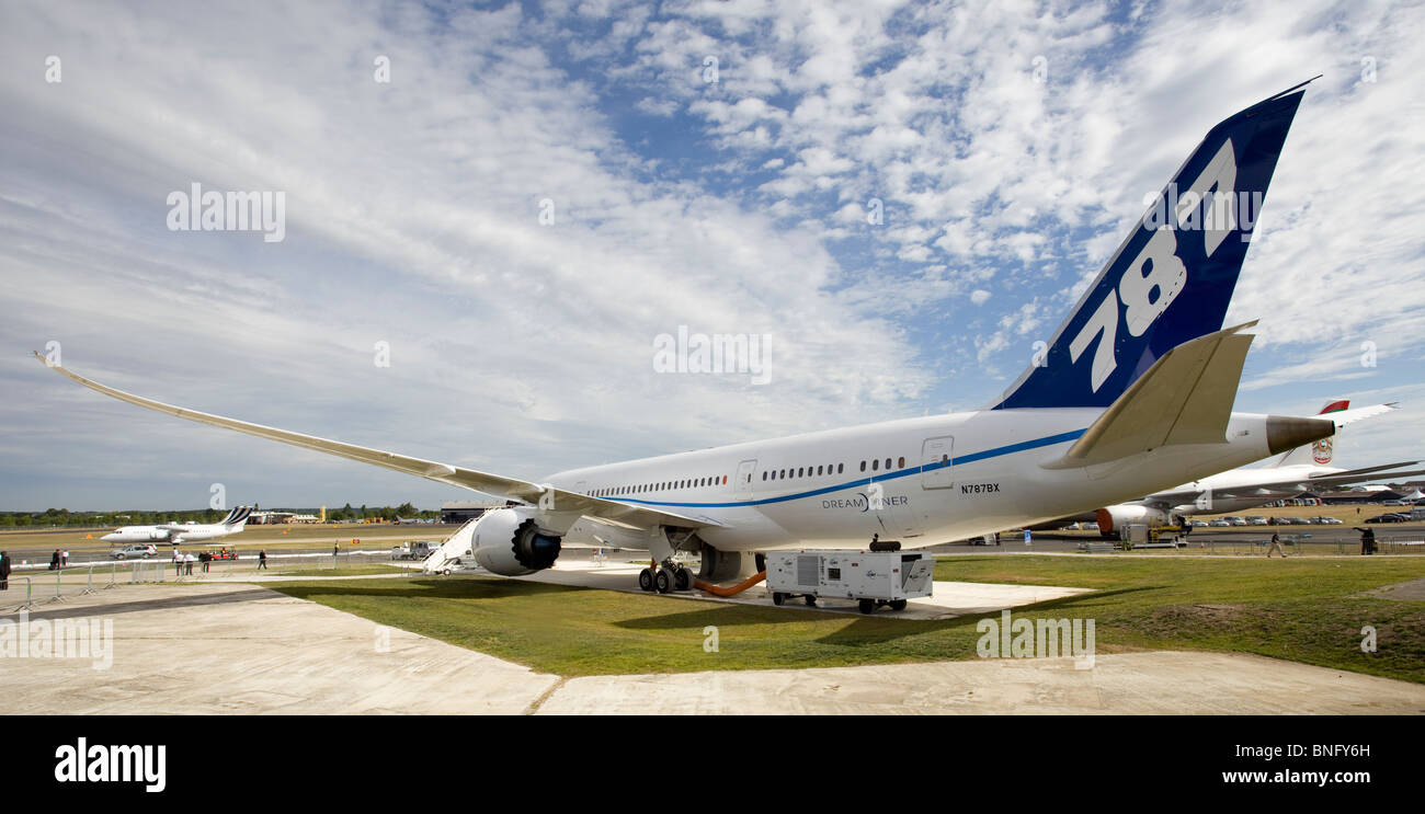 New Boeing 787 dreamliner Stock Photo - Alamy