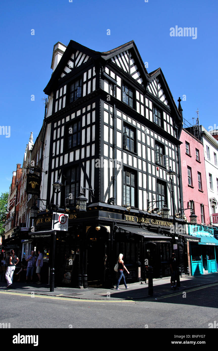 Old compton street london soho hi-res stock photography and images - Alamy