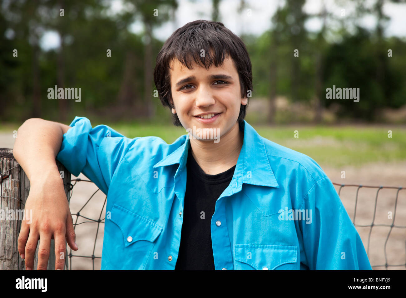 Portrait of a teenage boy, Orlando, Florida, USA Stock Photo - Alamy