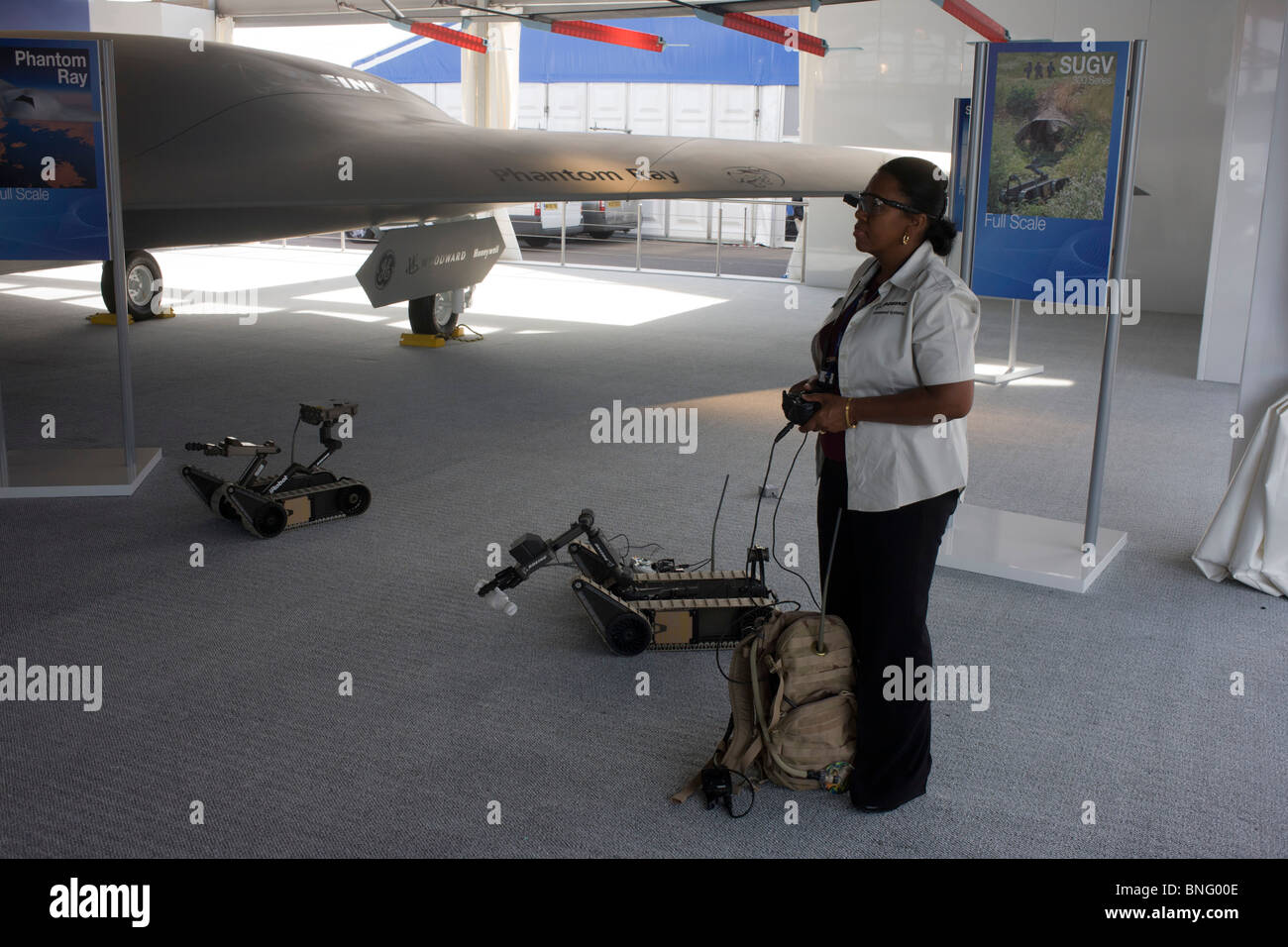 Boeing's demonstrates SUGV (also known as iRobot) demonstrated at the ...