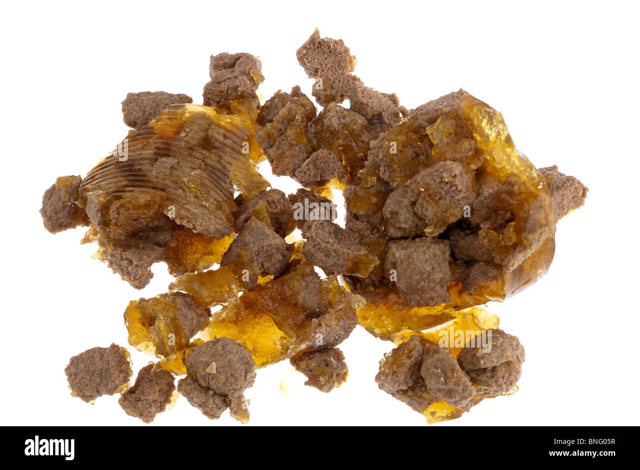 Pile dog food on Cut Out Stock Images & Pictures - Alamy