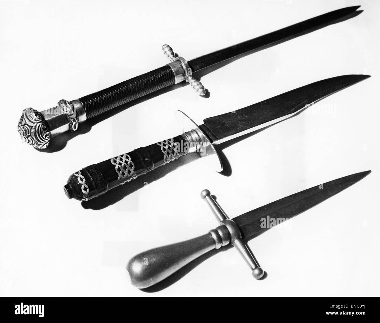 Black daggers hi-res stock photography and images - Alamy