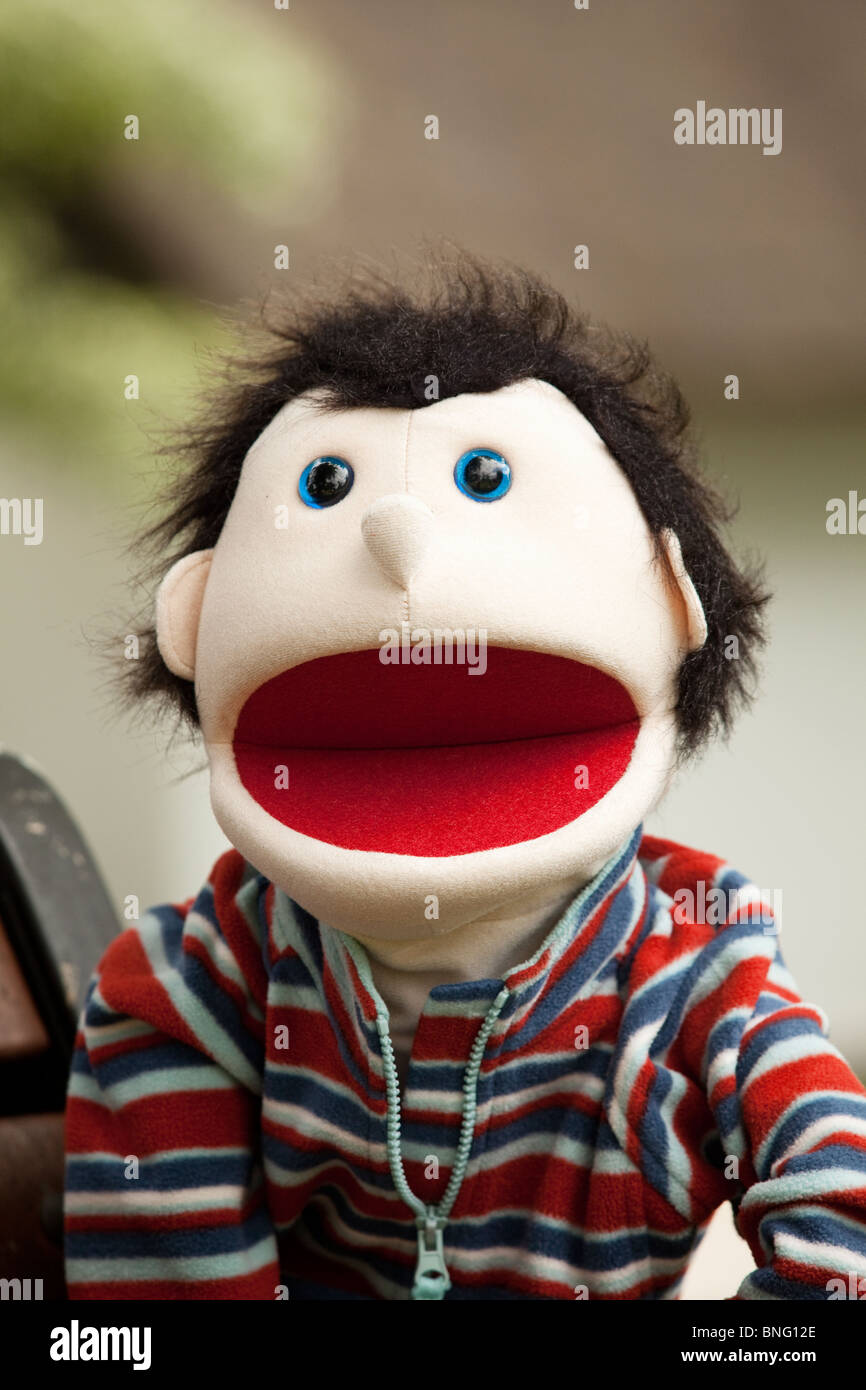 Hand puppet talking hi-res stock photography and images - Alamy