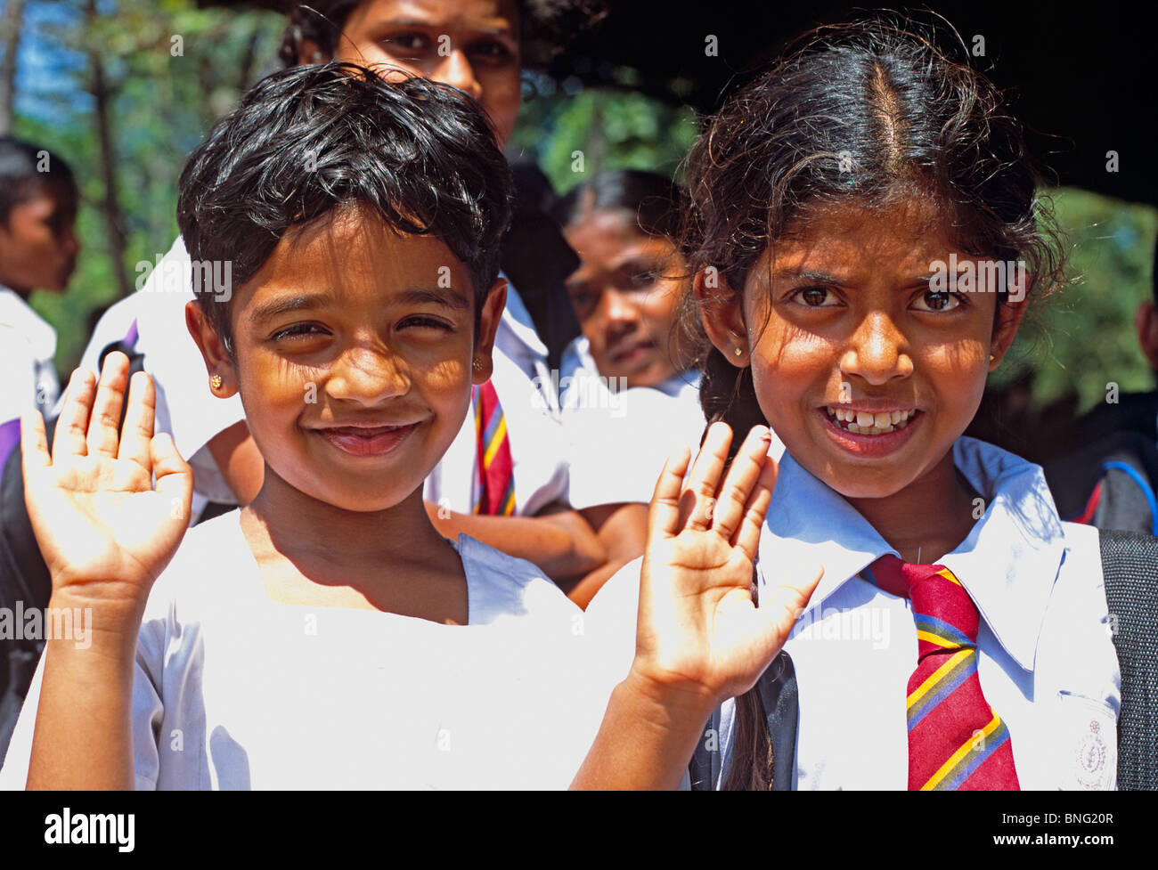 Indian Children Kerala India Stock Photo - Alamy