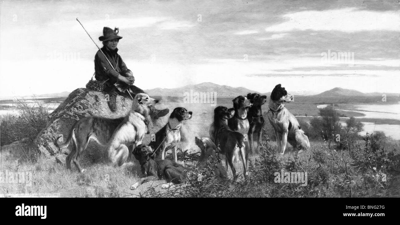 The first comers by eugenio cecconi hi-res stock photography and images ...