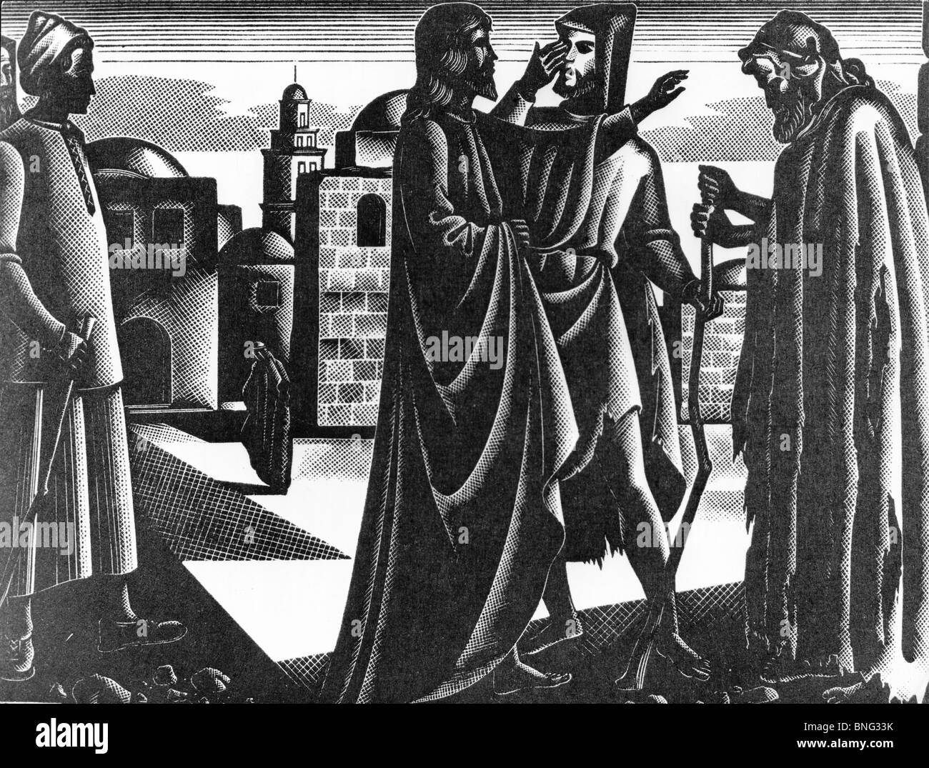 Jericho painting hi-res stock photography and images - Alamy