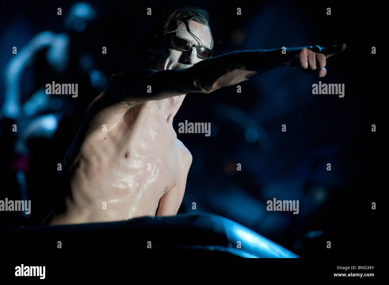Christian "Doctor Flake" Lorenz, Rammstein keyboarder Stock Photo - Alamy