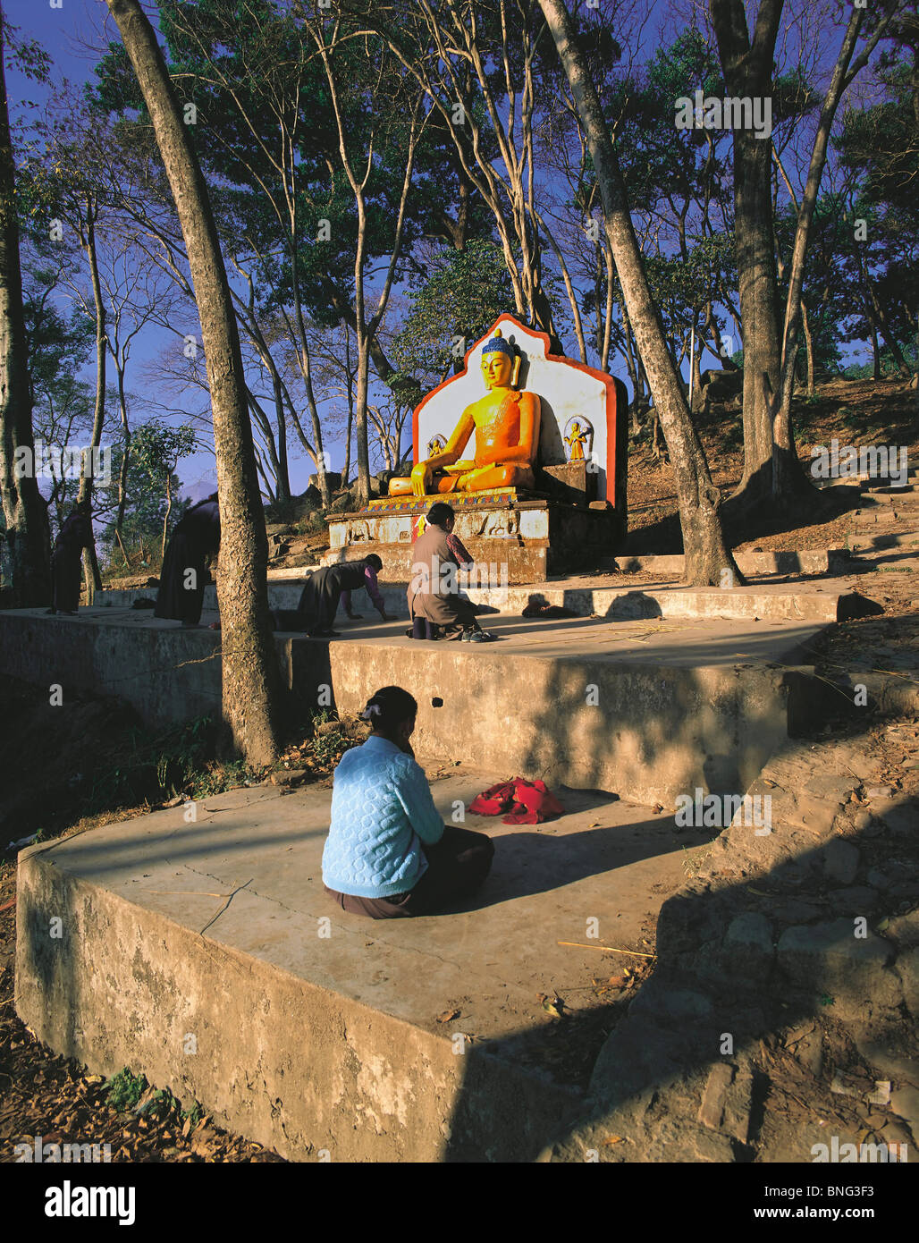 Before the buddha hi-res stock photography and images - Alamy