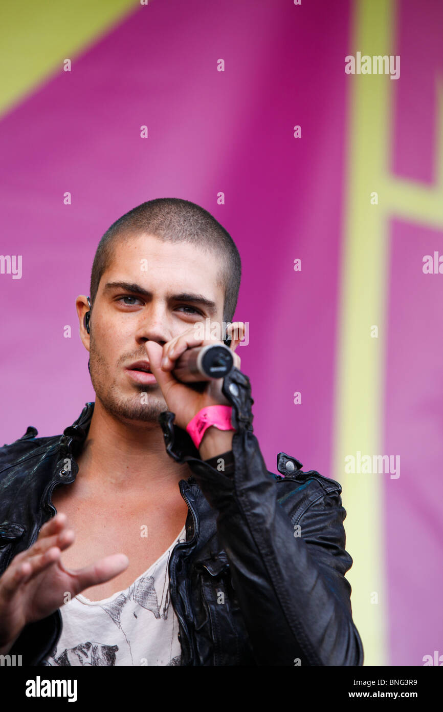 Max george the wanted singer hi-res stock photography and images - Alamy