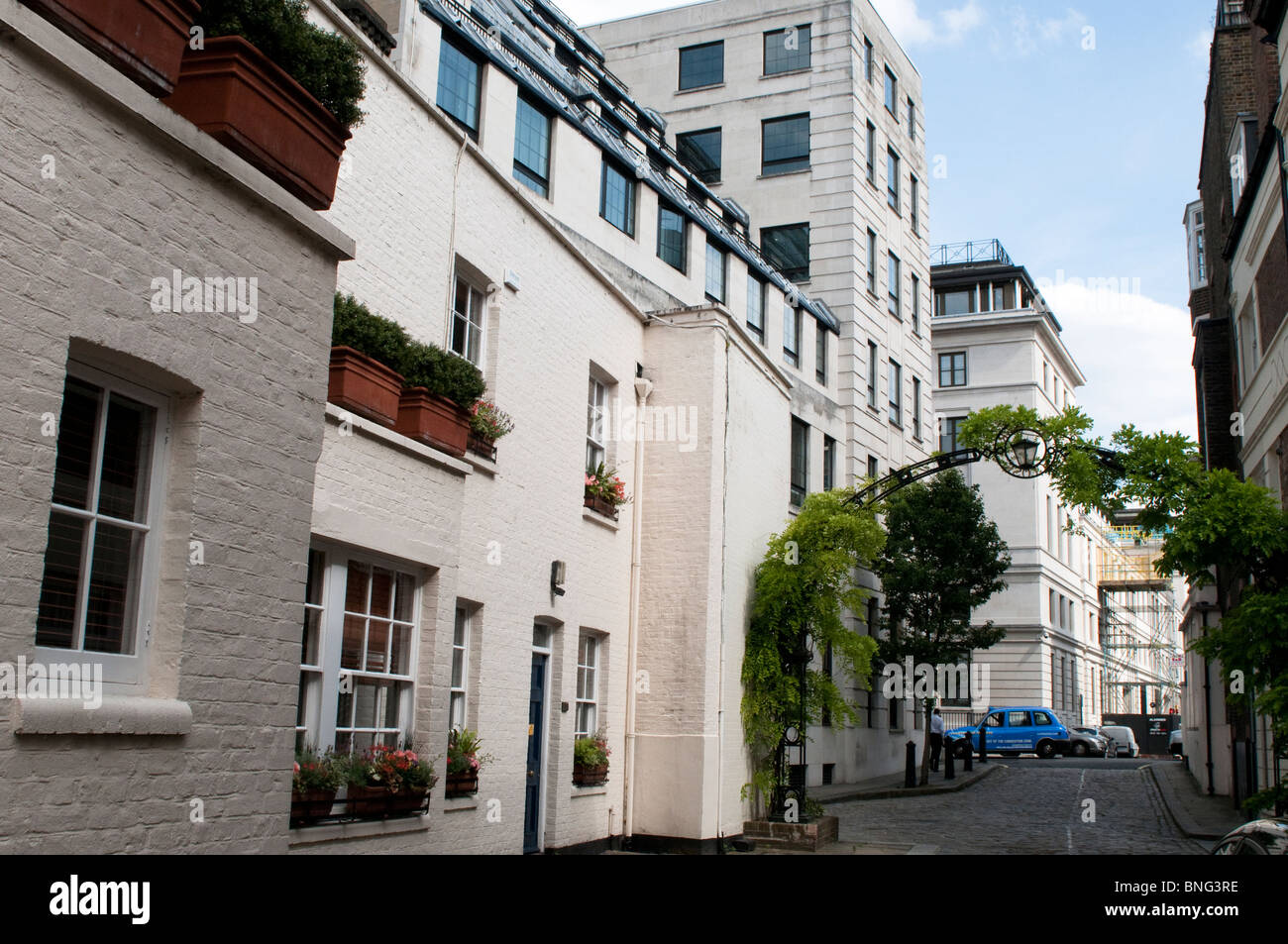 Chester Close Mews, London, SW1, UK Stock Photo - Alamy