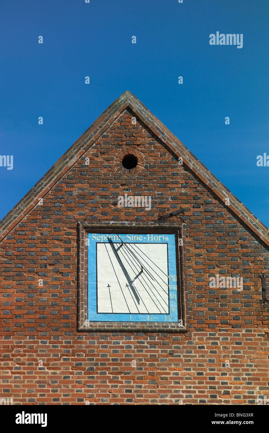 a sundial with roman numerals Stock Photo - Alamy