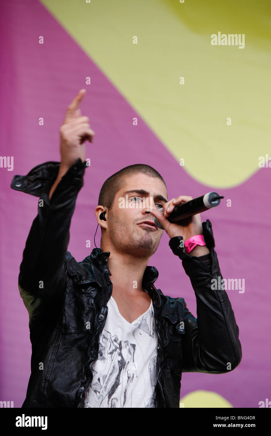 Max george the wanted singer hi-res stock photography and images - Alamy