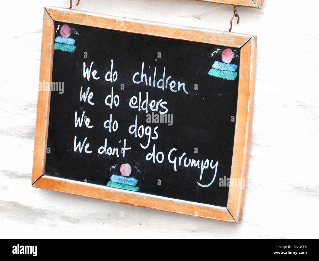 Grumpy sign hi-res stock photography and images - Alamy