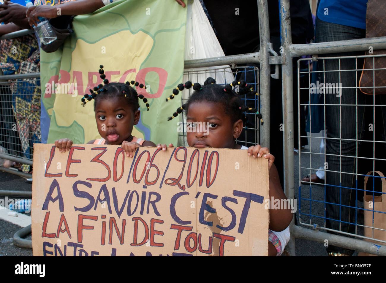 Congolese human rights protest in front of Belgium Embassy, London, UK ...