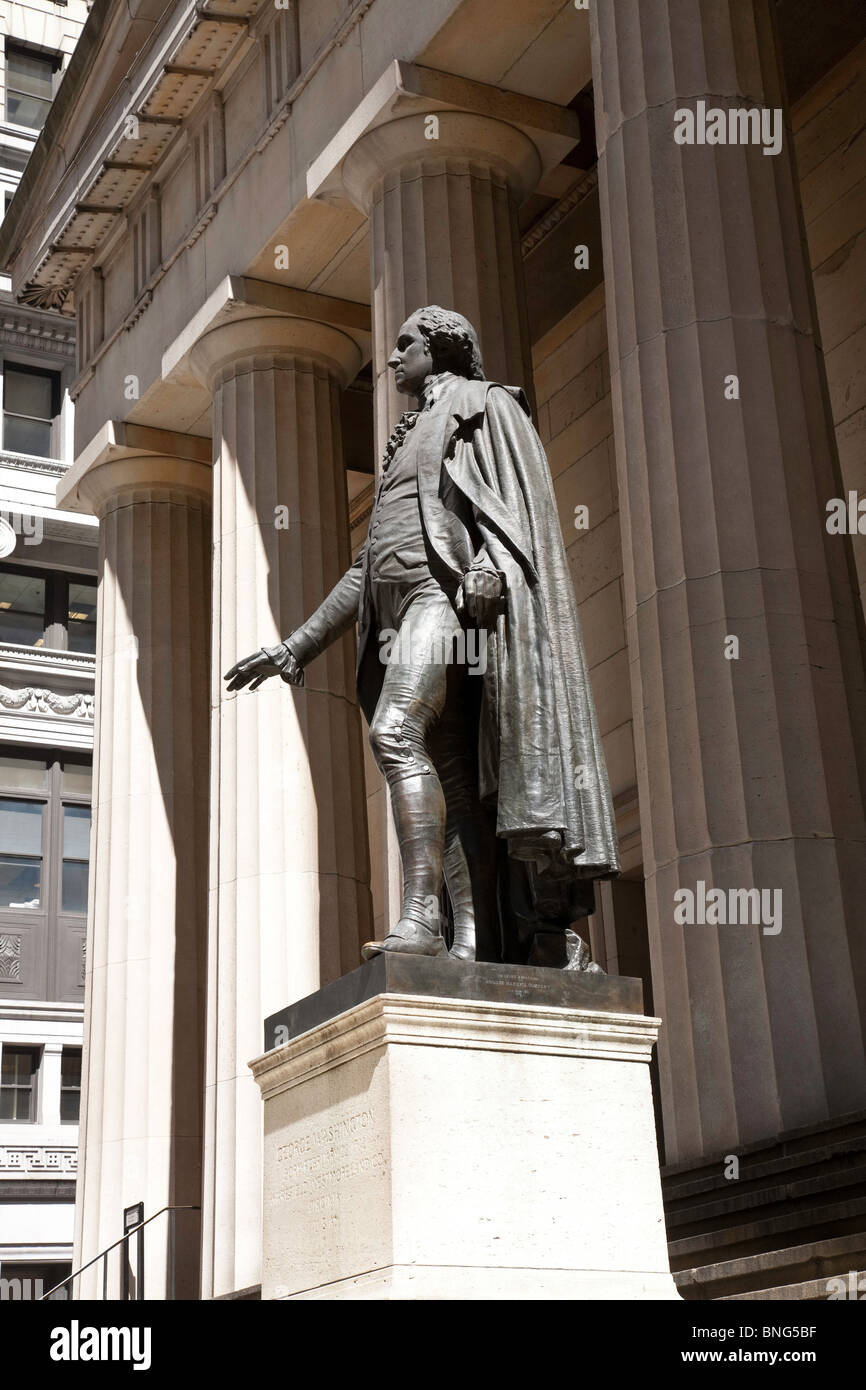 Federal Hall Memorial National Historic Site, NYC Stock Photo - Alamy