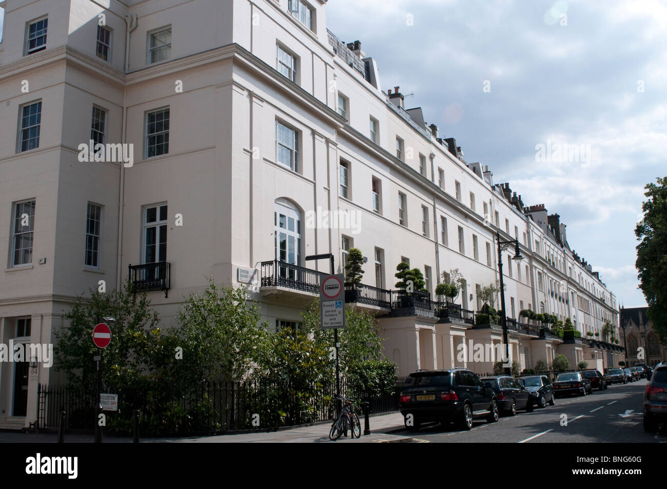 Chester Square, London, SW1, UK Stock Photo - Alamy