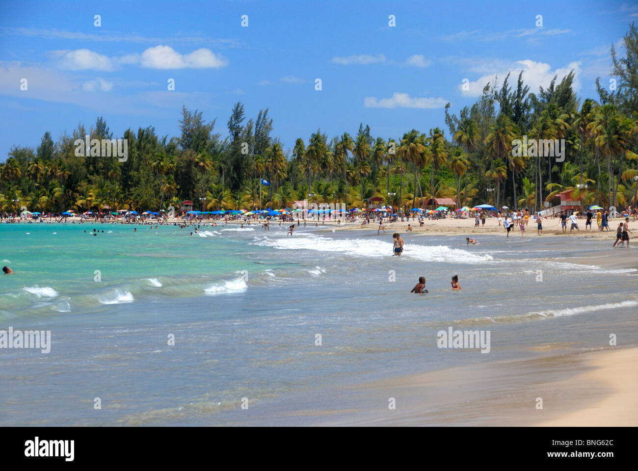 Balneario luquillo beach, puerto rico hi-res stock photography and ...