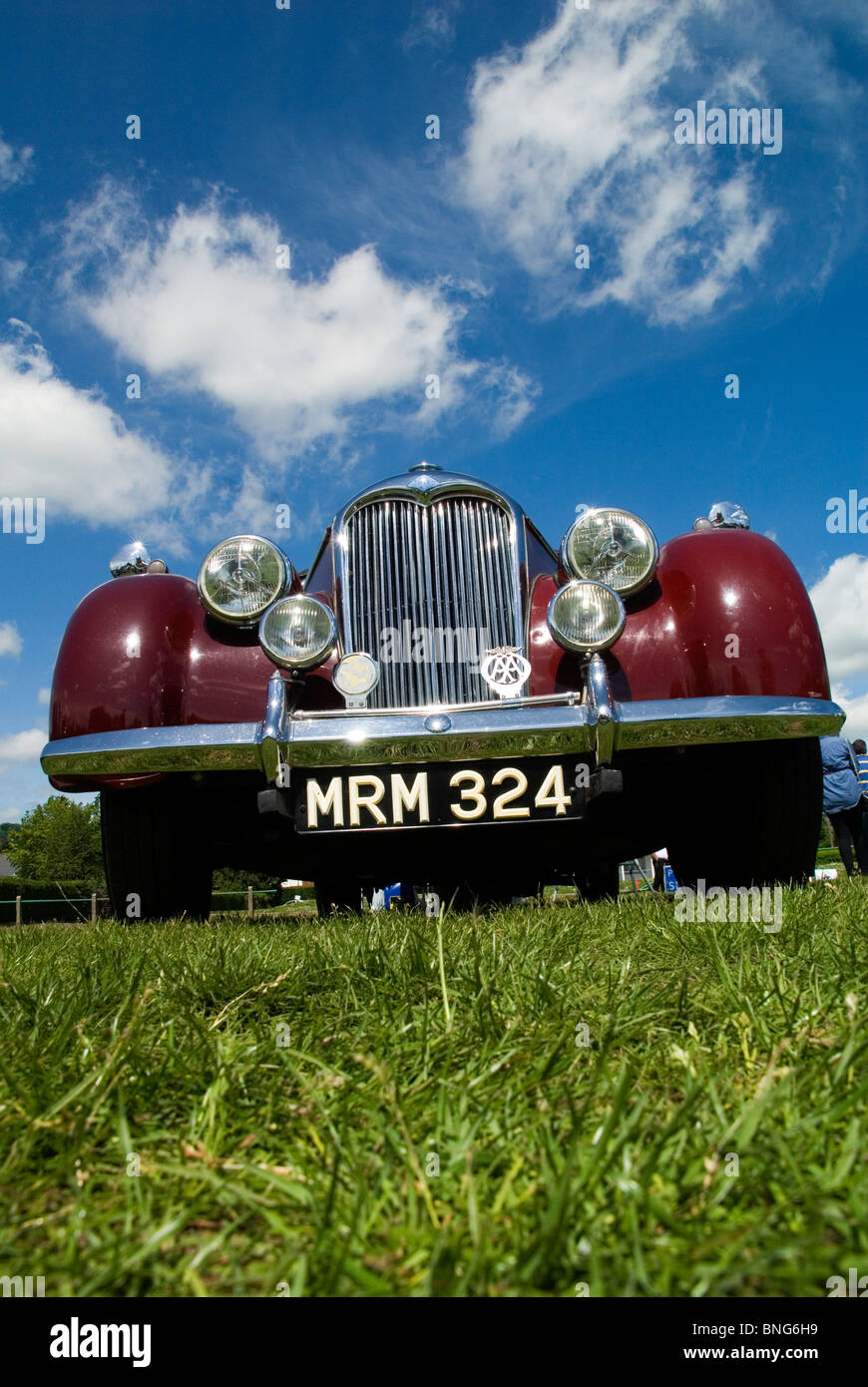 Riley Tourer on display at the Abervagenny Steam & Vintage Rally Stock ...
