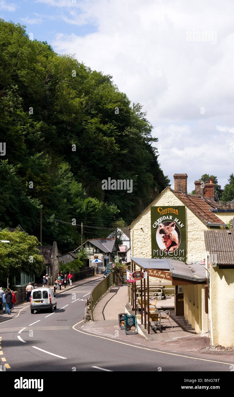 Cheddar Gorge Somerset England Stock Photo - Alamy