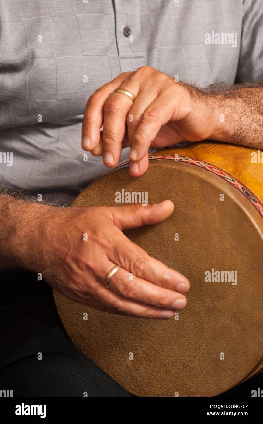 Persian daf sufi music drum hi-res stock photography and images - Alamy