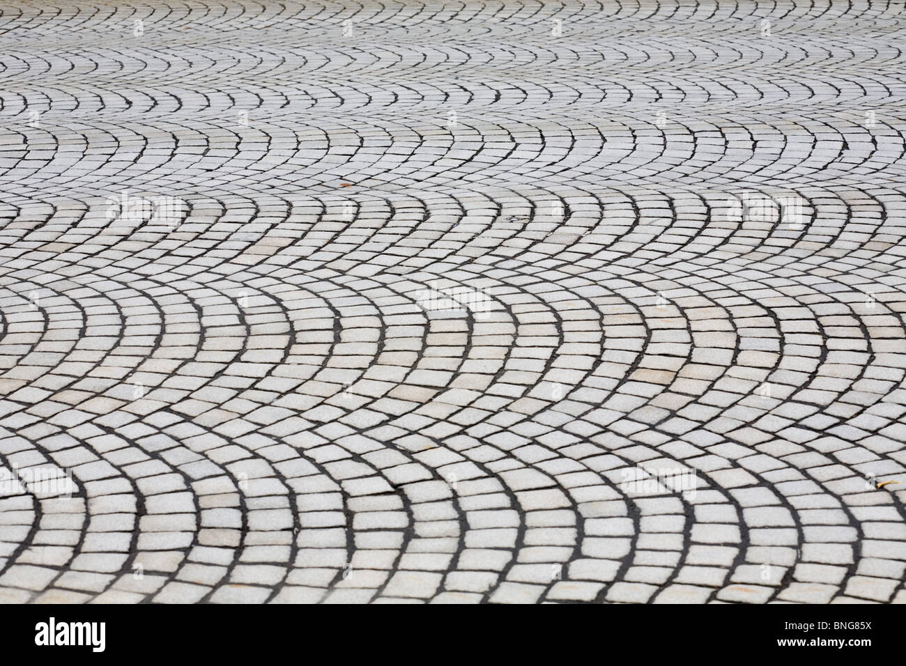 Street paved with cobblestone Stock Photo - Alamy