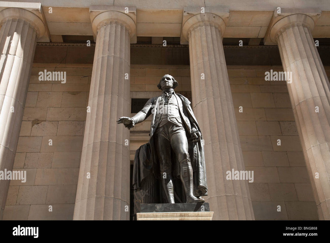 Federal Hall Memorial National Historic Site, NYC Stock Photo - Alamy