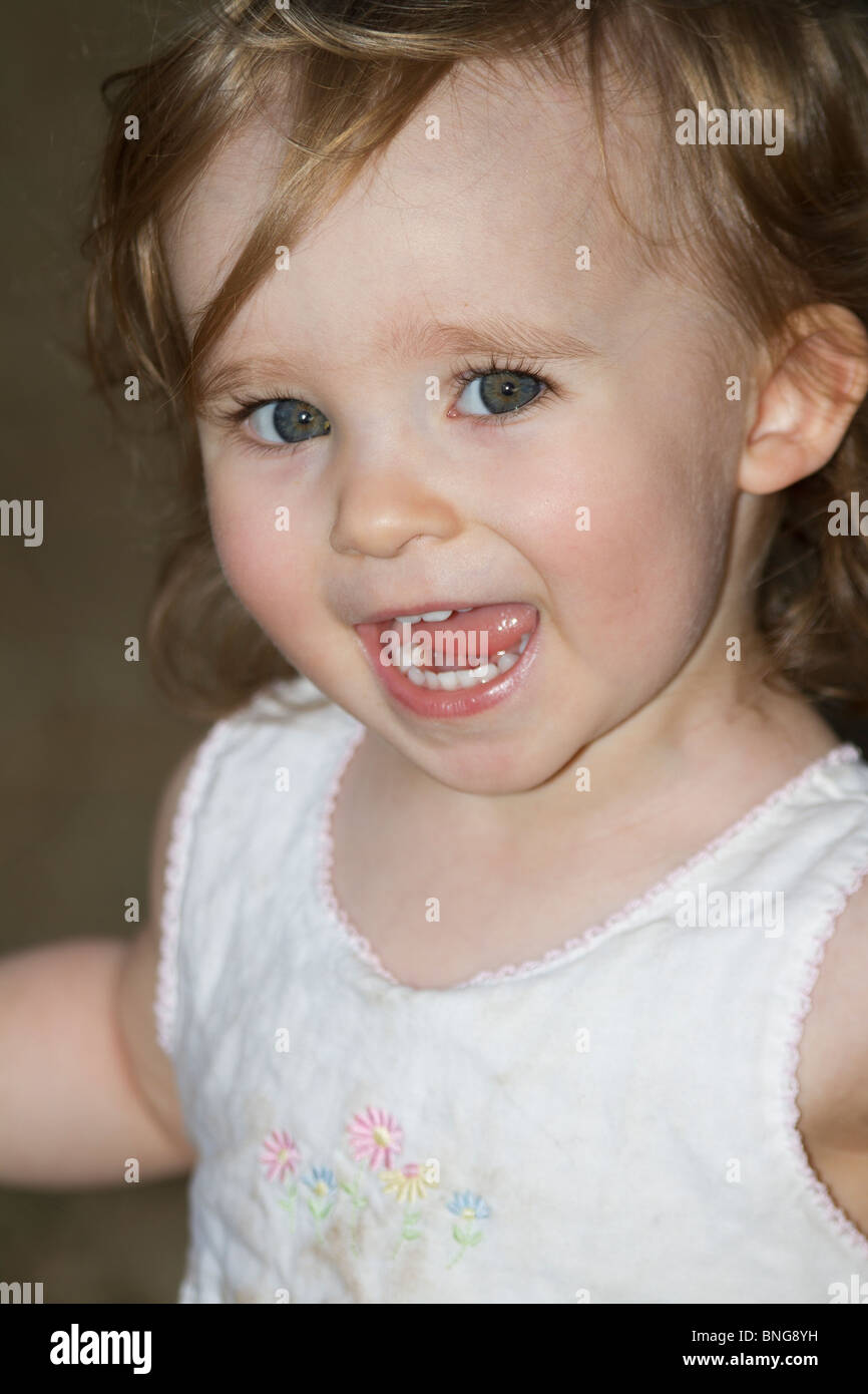 Young child close up Stock Photo - Alamy