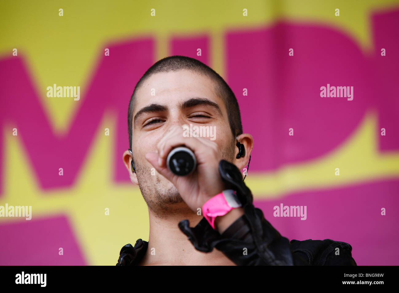 Max george the wanted singer hi-res stock photography and images - Alamy