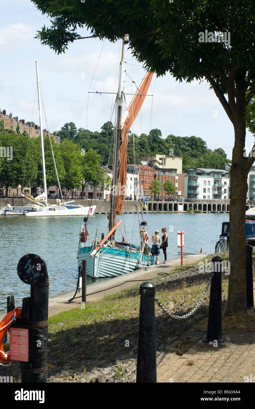 Bristol Harbour Bristol England Stock Photo - Alamy