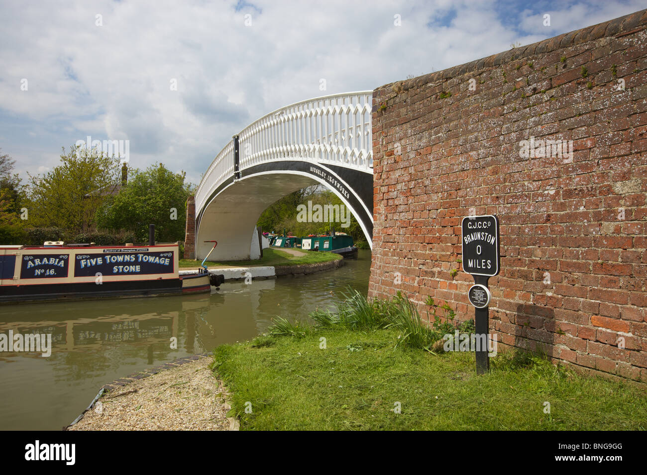 Braunston marina, the junction of the Grand Union & Oxford Canals, near ...