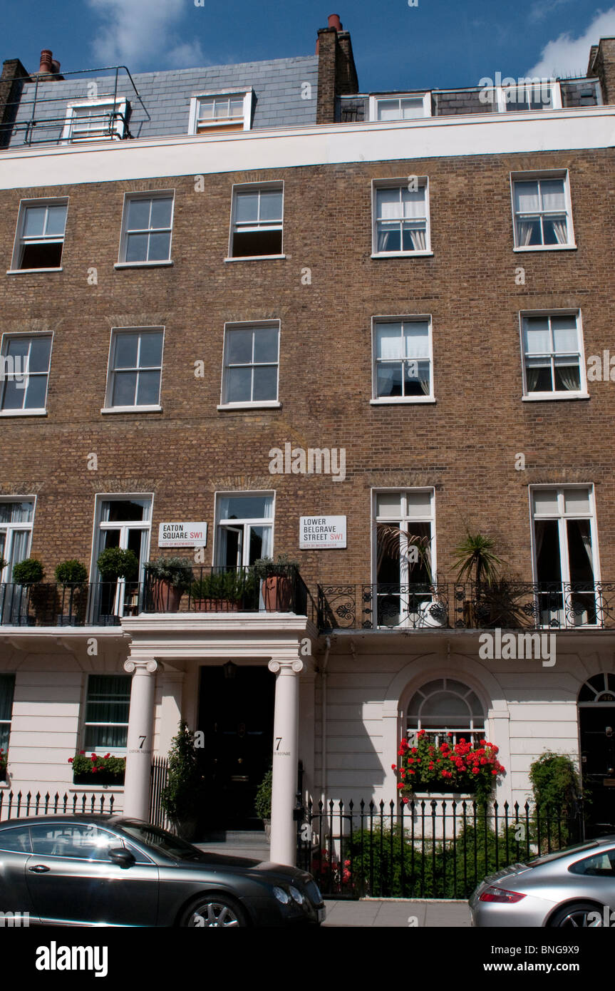 House houses eaton square hi-res stock photography and images - Alamy