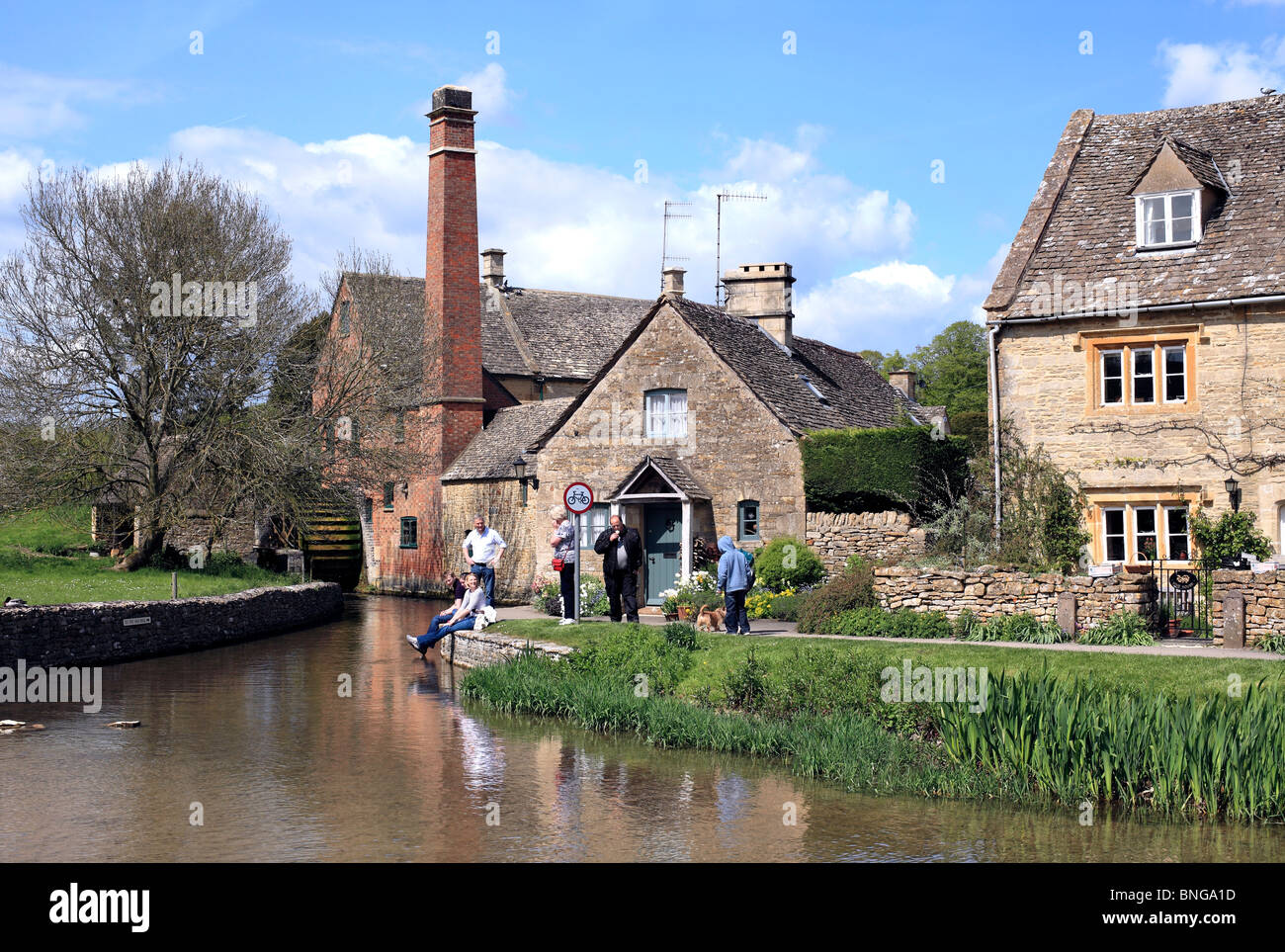 Lower Slaughter water mill by the River Eye, Lower Slaughter ...