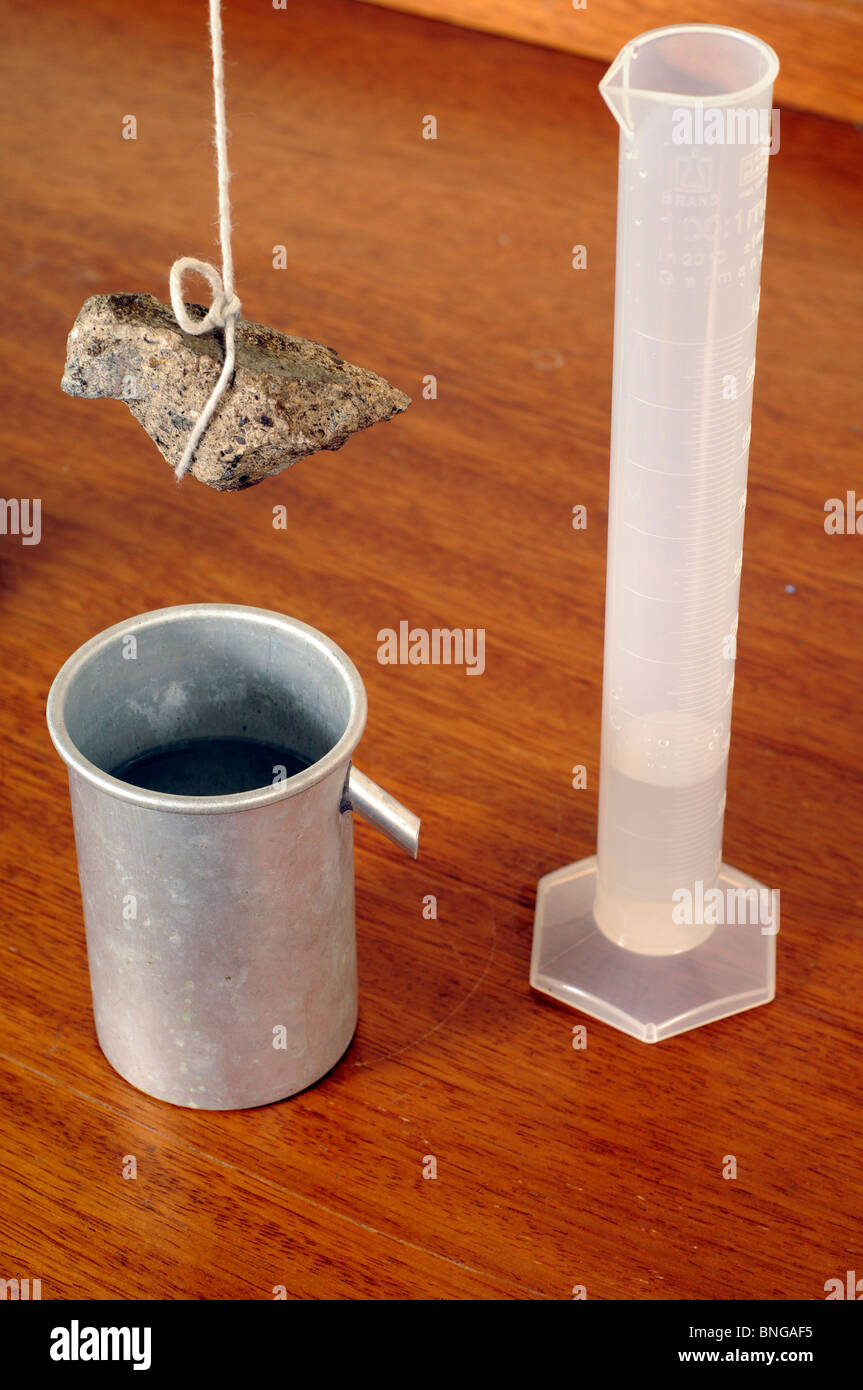 Measuring Volume Of A Stone Using Displacement Can And Measuring measuring-volume-of-a-stone-using-displacement-can-and-measuring