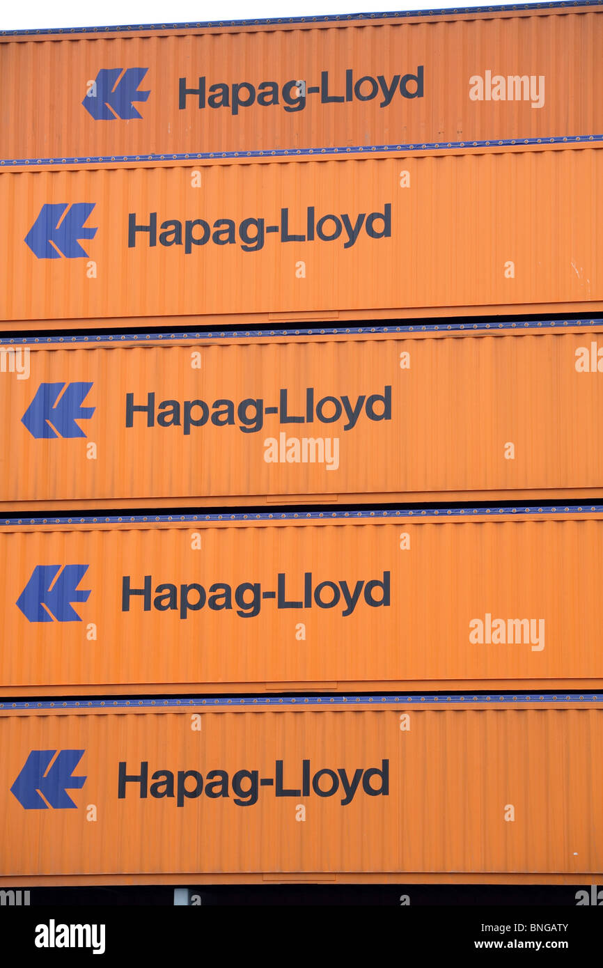 Hapag lloyd container ship logo hi-res stock photography and images - Alamy