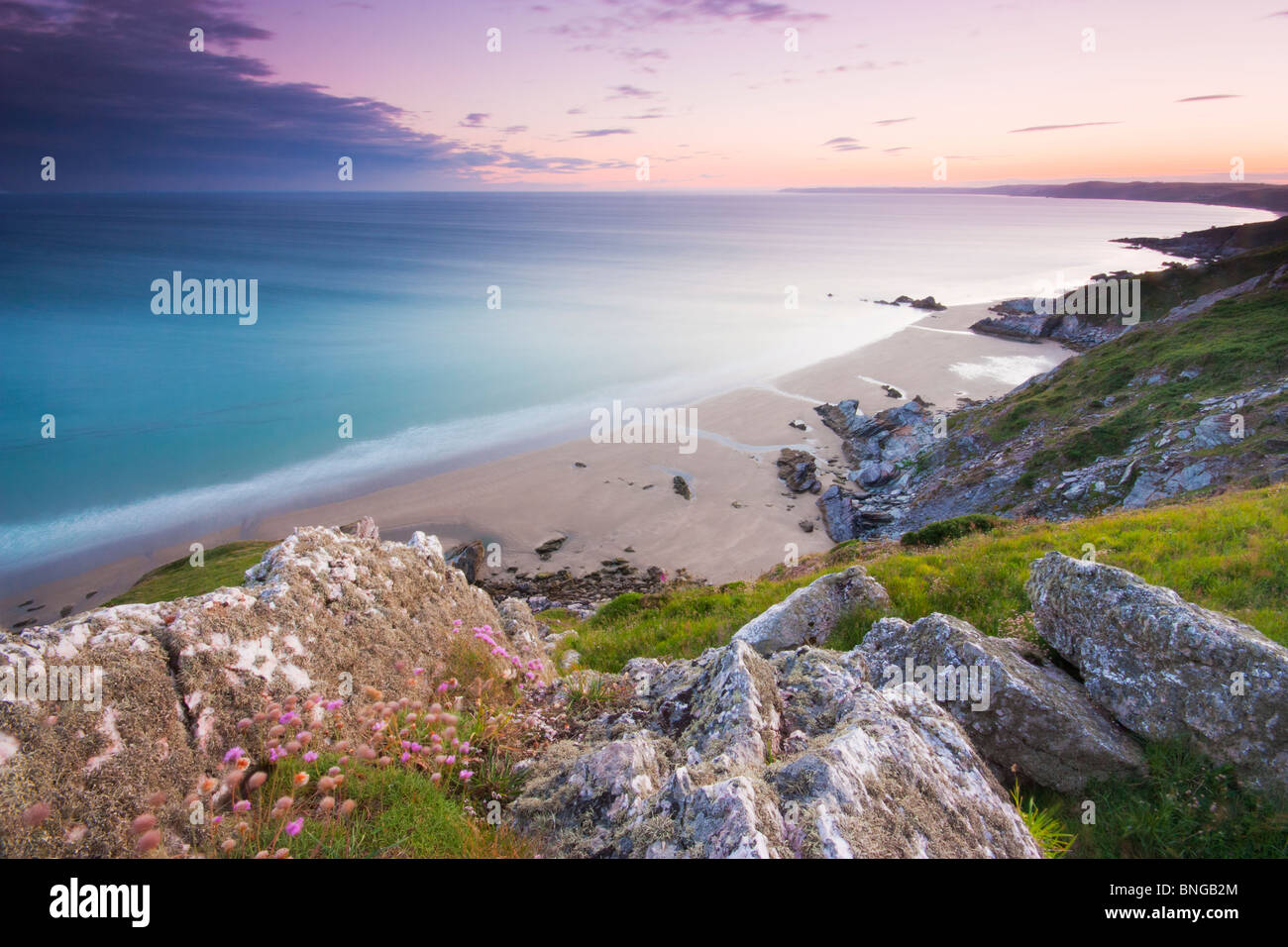 Coastal sunset view hi-res stock photography and images - Alamy