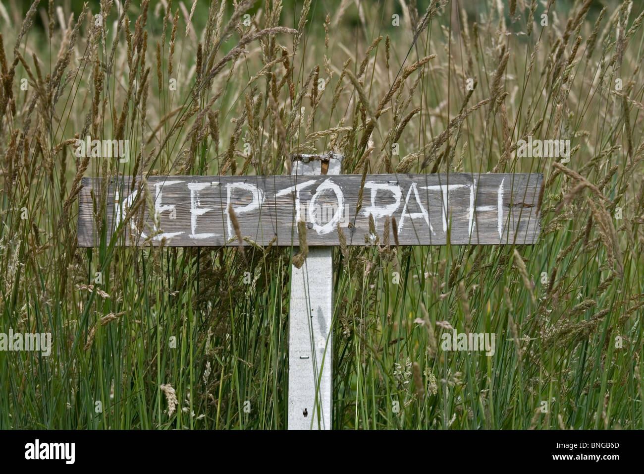 Hand made sign hi-res stock photography and images - Alamy