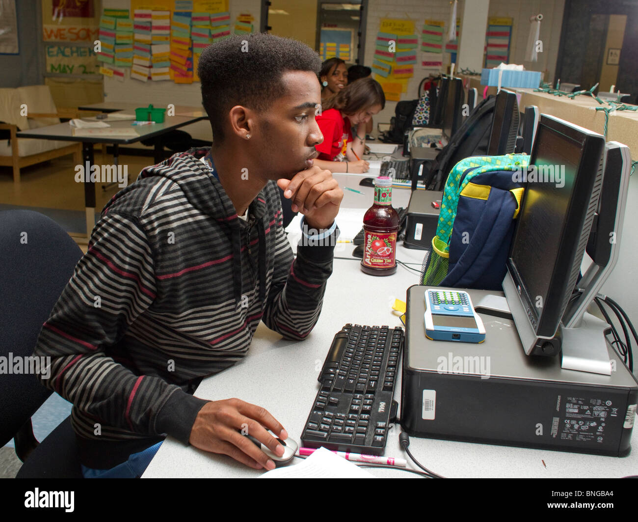Classroom computer texas hi-res stock photography and images - Alamy