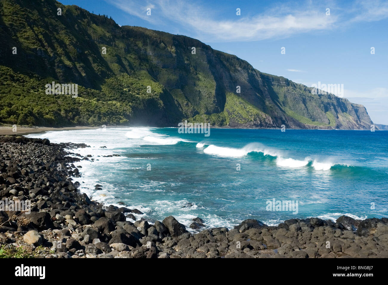 Hawaii molokai beach kalaupapa hi-res stock photography and images - Alamy