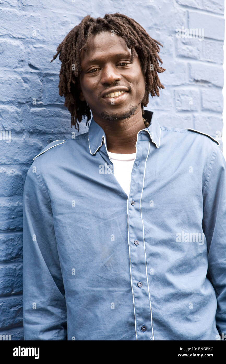 Emmanuel Jal Sudanese musician and former child soldier Stock Photo - Alamy