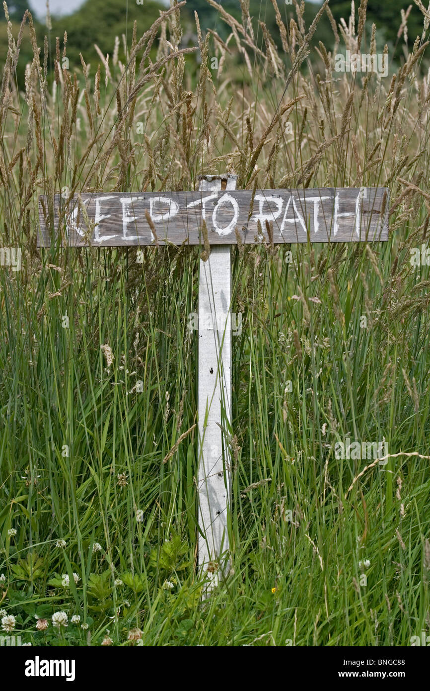 Hand made sign hi-res stock photography and images - Alamy