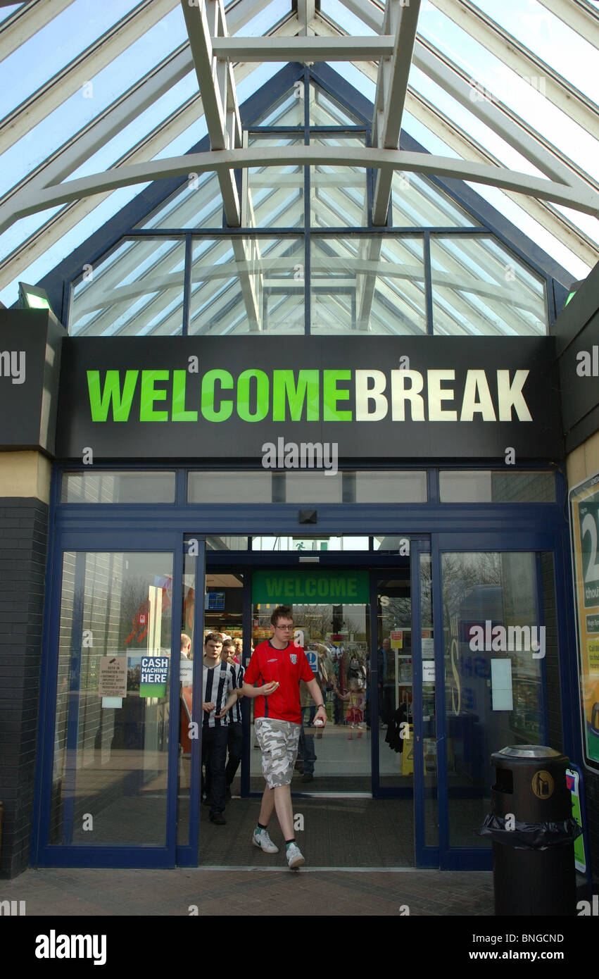 Welcome Break High Resolution Stock Photography and Images - Alamy