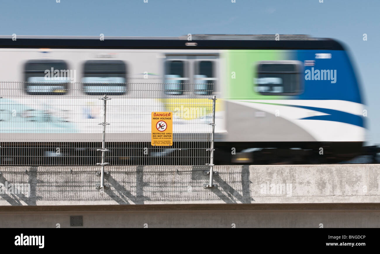 Danger High Voltage Testing