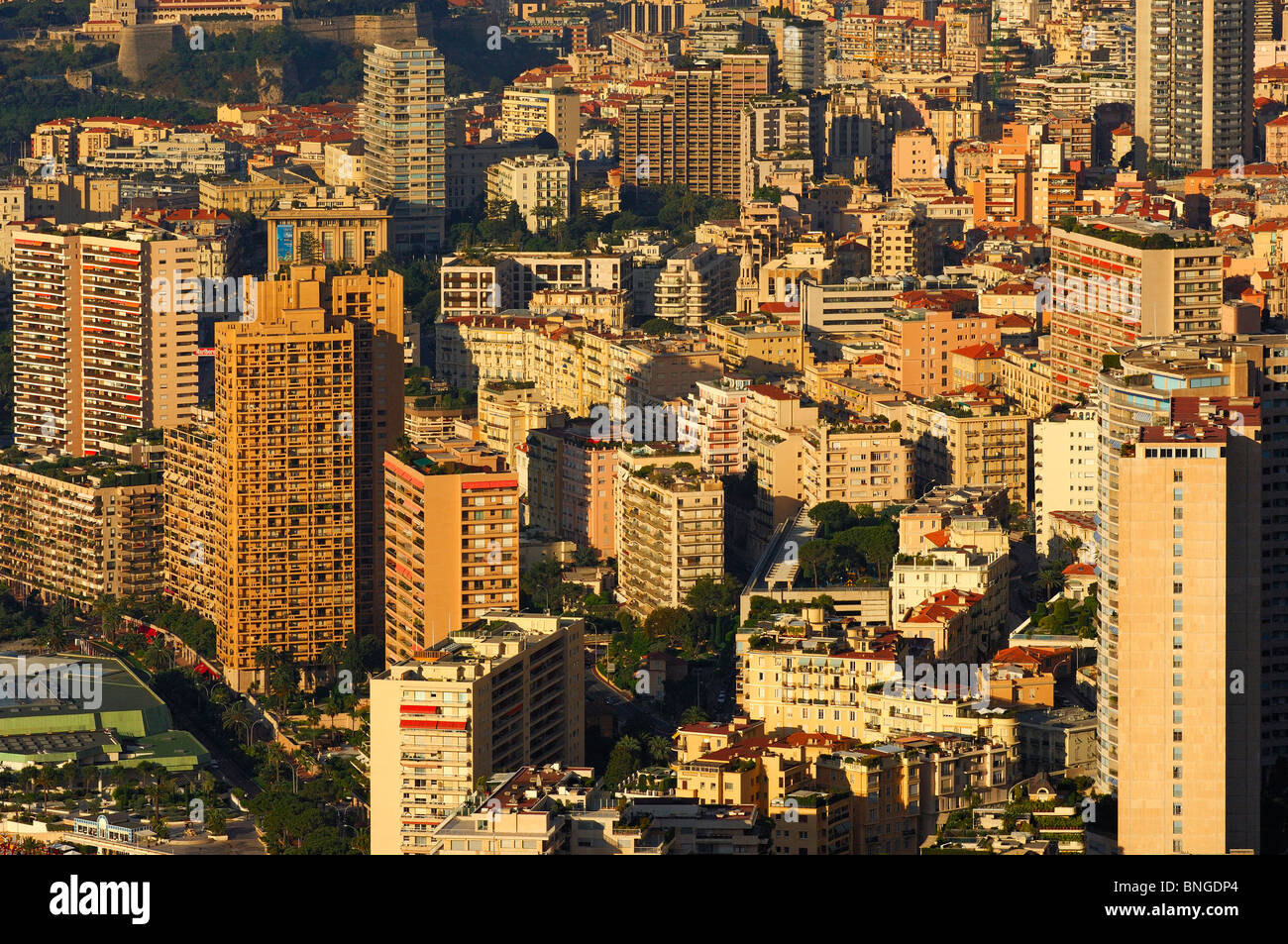 The urban maze of Monte Carlo, Principality of Monaco Stock Photo - Alamy